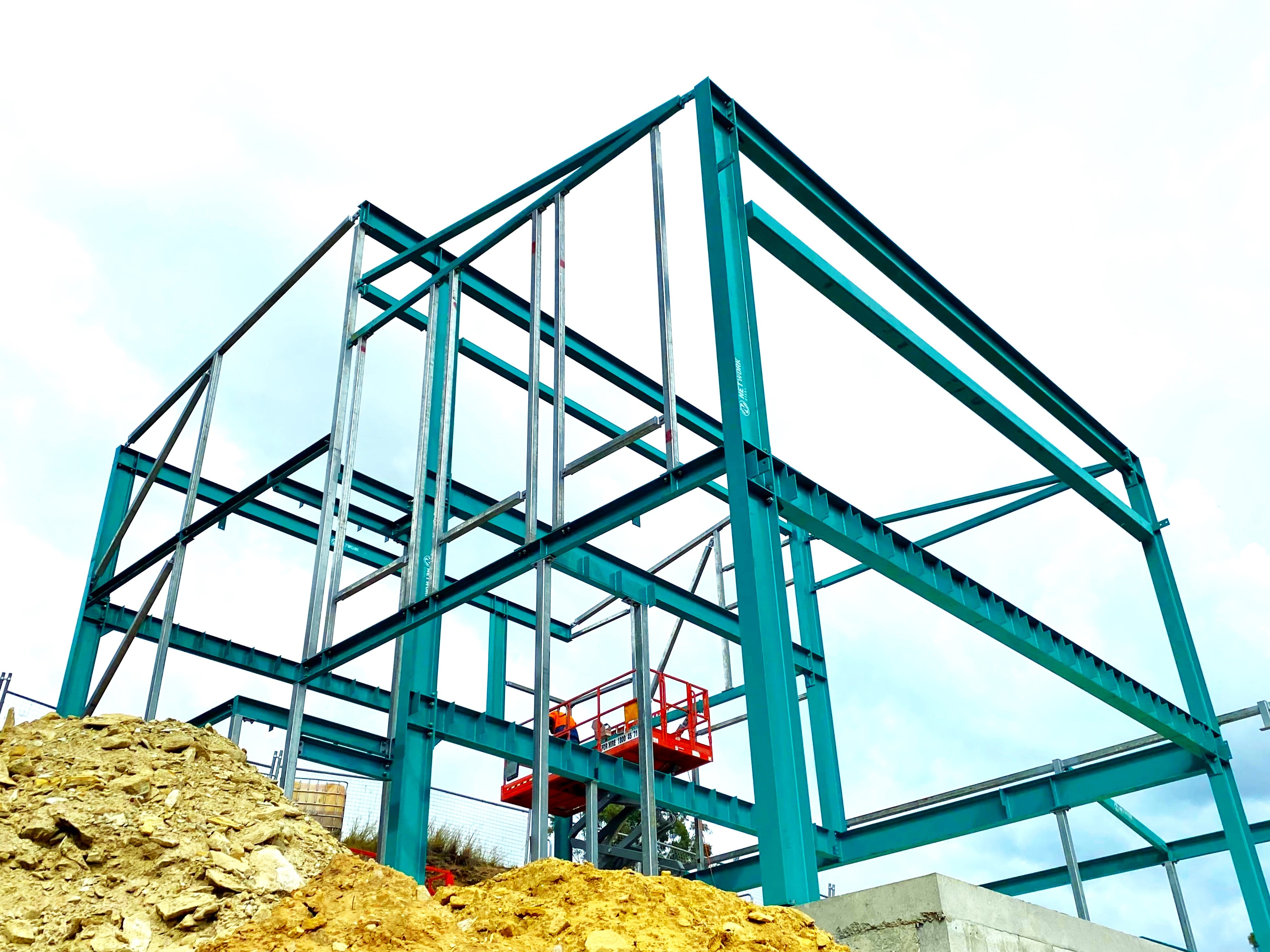 Structural Steel in Housing - Residential Steel Fabrication – Network Steel